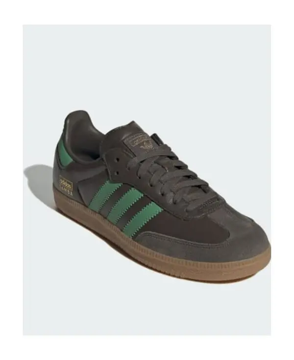 Adidas Originals Samba Og Lace-up Sneakers - Green