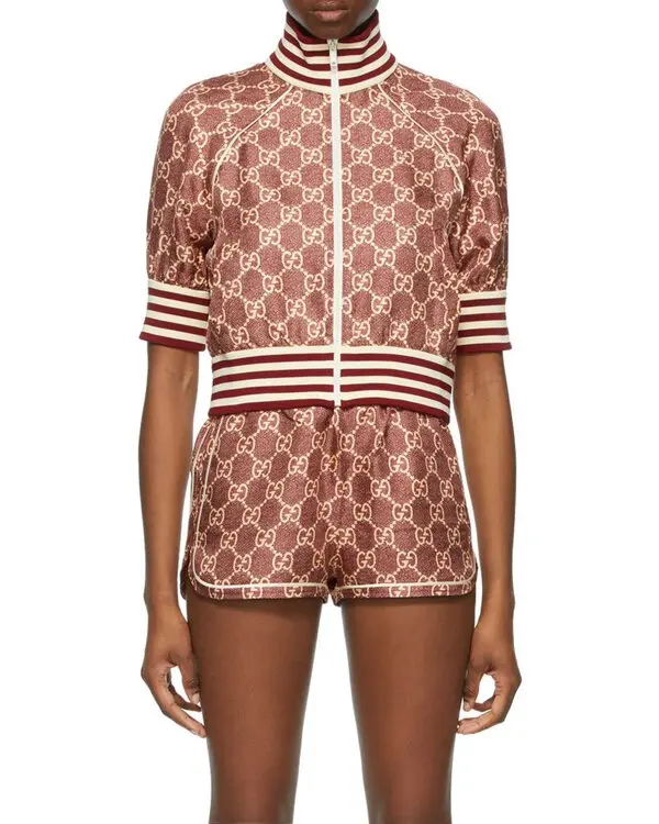 Gucci Gg Supreme Print Jacket