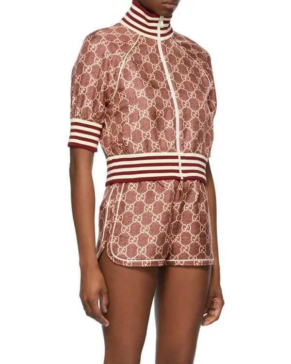 Gucci Gg Supreme Print Jacket