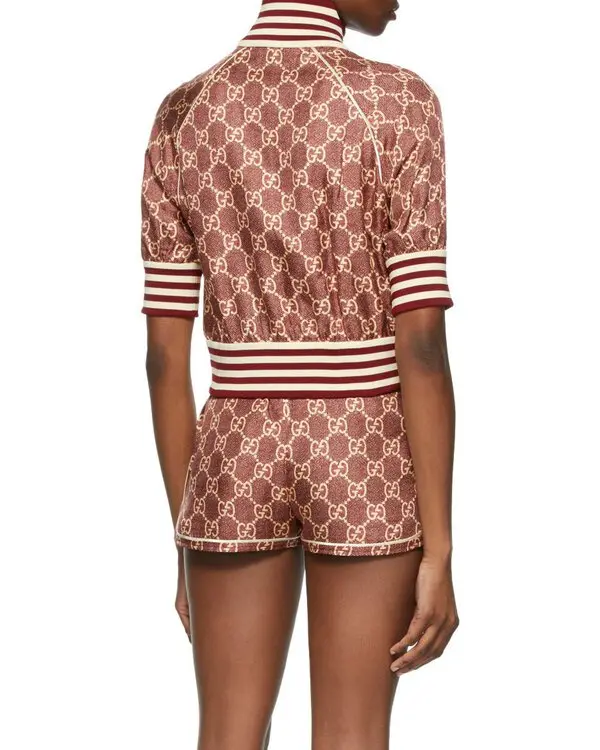Gucci Gg Supreme Print Jacket