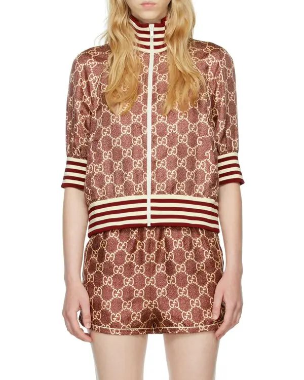 Gucci Gg Supreme Print Jacket