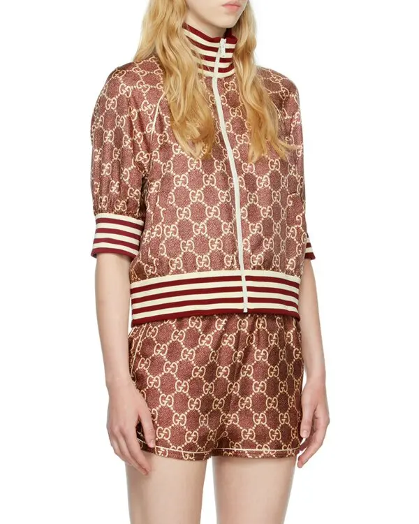 Gucci Gg Supreme Print Jacket