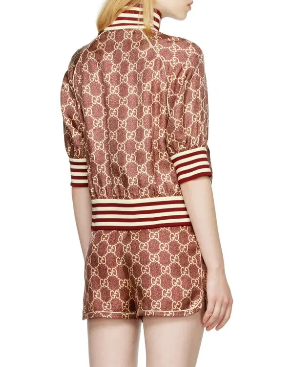 Gucci Gg Supreme Print Jacket