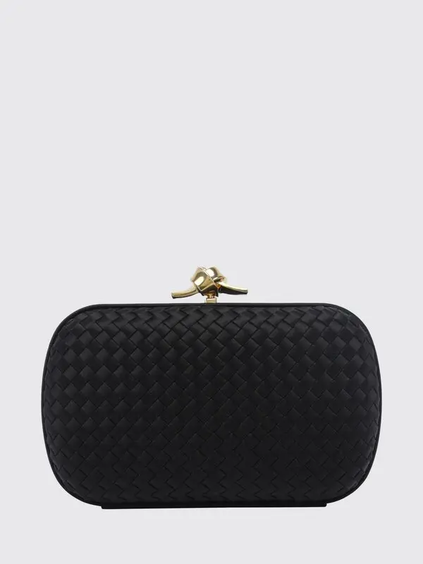 Bottega Veneta Woven Shoulder Bag With Clasp
