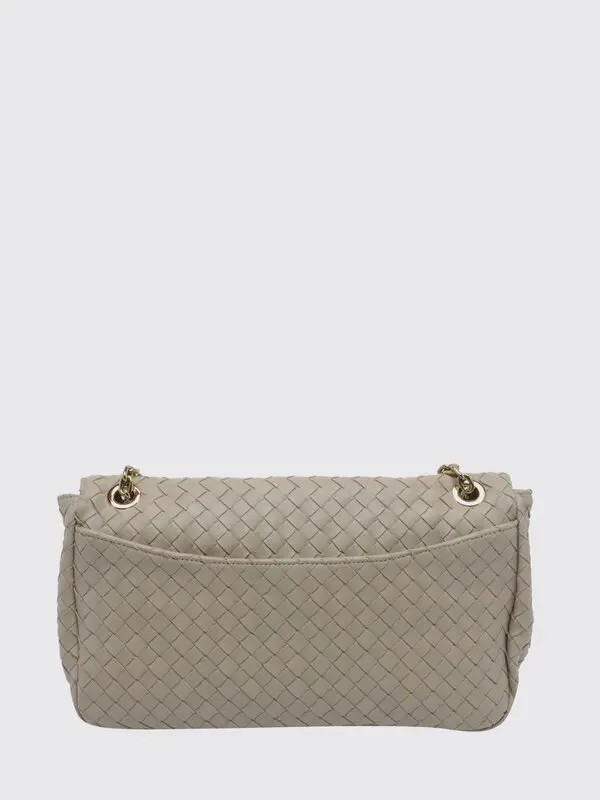 Bottega Veneta Madison Shoulder Bag In Intrecciato Leather - Cream