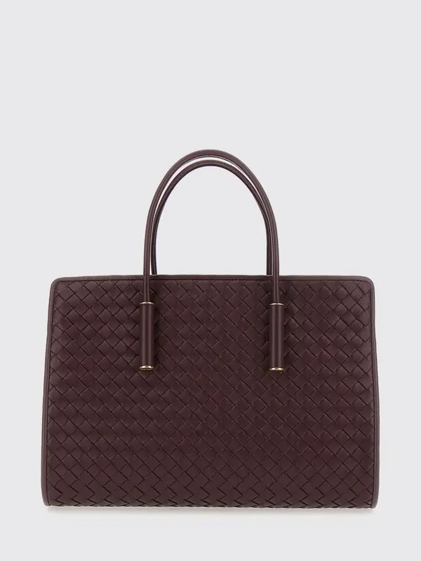 Bottega Veneta Barbara Intrecciato Lambskin Handbag - Multicolor