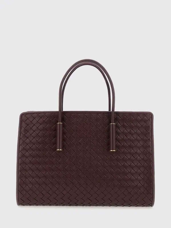 Bottega Veneta Barbara Intrecciato Lambskin Handbag - Multicolor