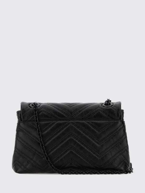 Gucci Gg Marmont Matelassé Nappa Mini Shoulder Bag - Black