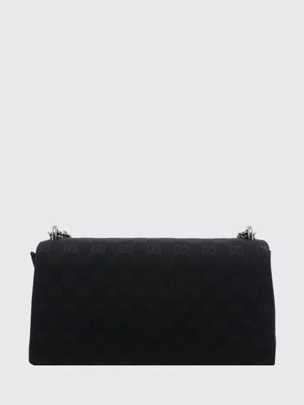 Gucci Dionysus Monogram Fabric And Leather Shoulder Bag With Chain Strap