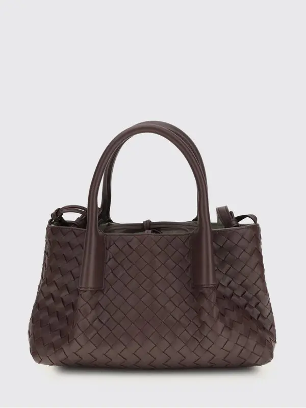 Bottega Veneta Pinacoteca Intrecciato Leather Bag - Brown