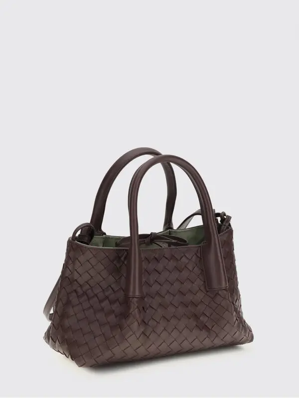 Bottega Veneta Pinacoteca Intrecciato Leather Bag - Brown
