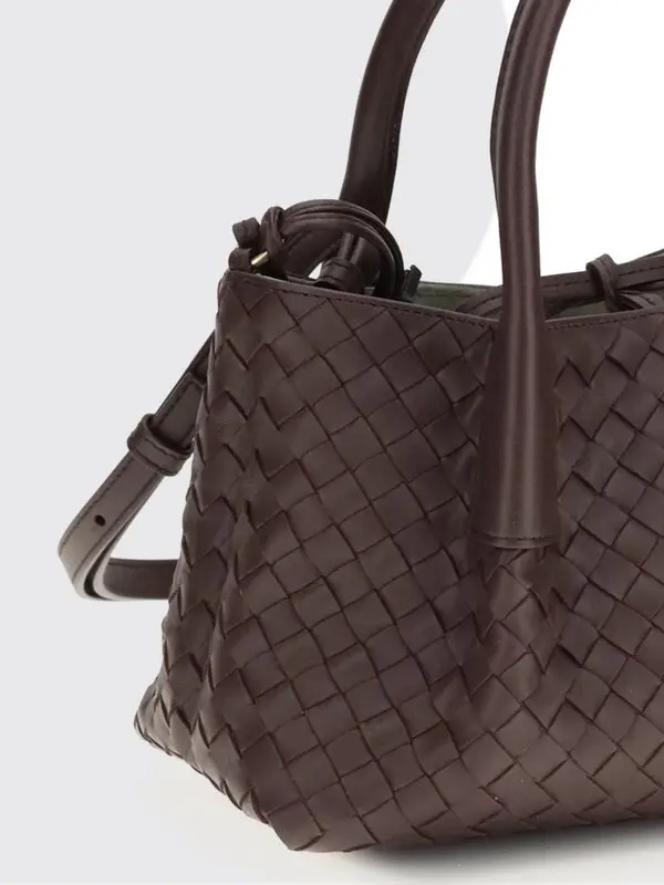 Bottega Veneta Pinacoteca Intrecciato Leather Bag - Brown
