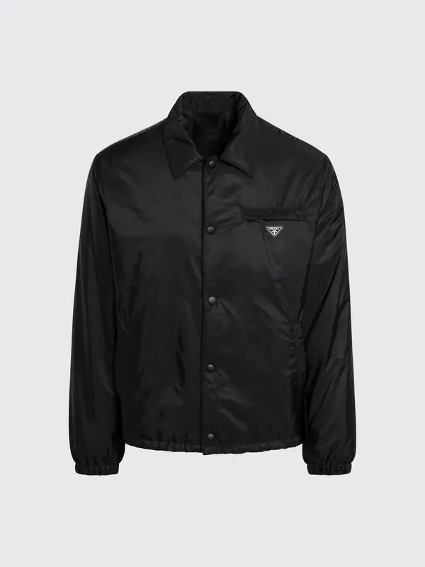 Prada Nylon Shirt Jacket - Black