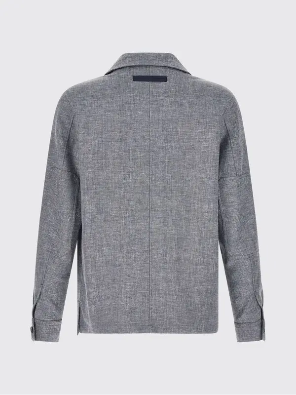 Zegna Linen Blend Overshirt