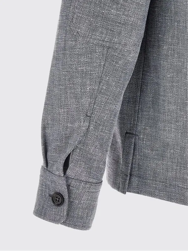 Zegna Linen Blend Overshirt