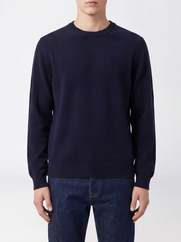 Loewe Anagram Embroidered Wool Crewneck Jumper