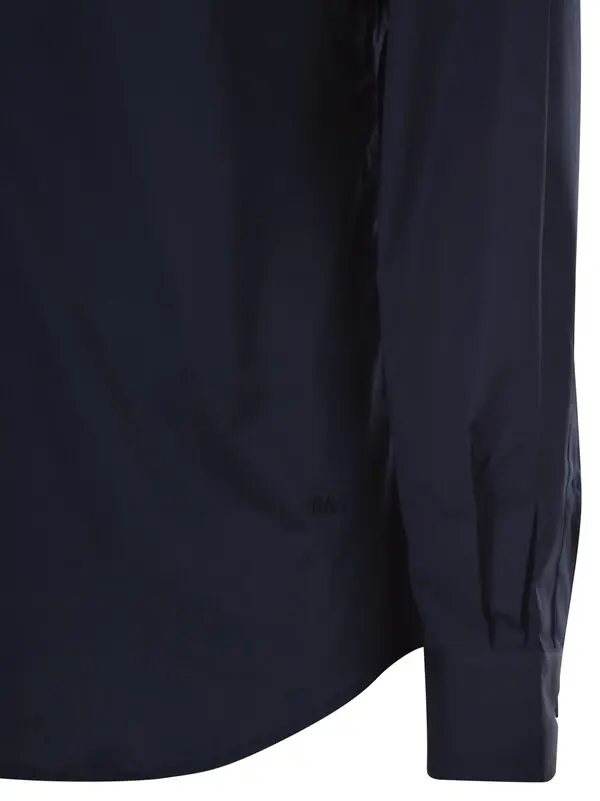 FAY Regular Fit Shirt In Stretch Poplin