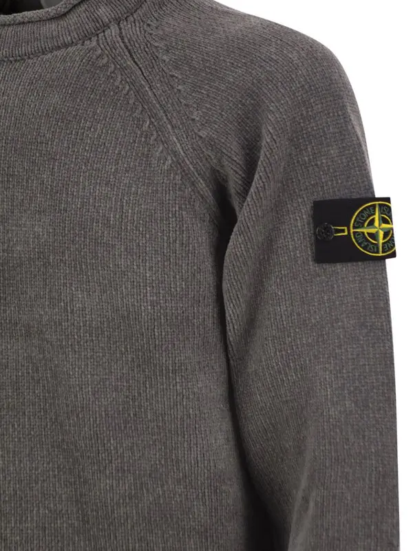 Stone Island Cotton Crew-neck Knit Jumper