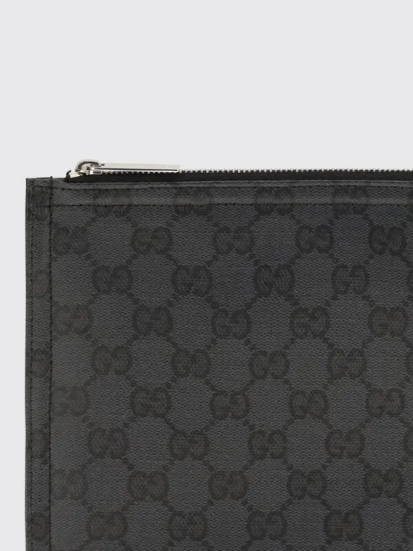 Gucci Gg Supreme Fabric Envelope Document Holder