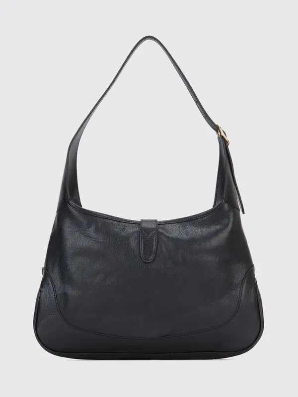 Gucci Jackie 1961 Shoulder Bag In Grained Leather With Piston Lock