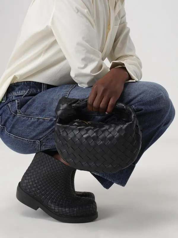 Bottega Veneta Mini Jodie Woven Nappa Bag