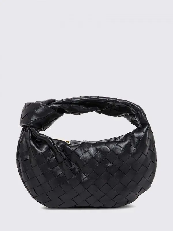 Bottega Veneta Mini Jodie Woven Nappa Bag - Black