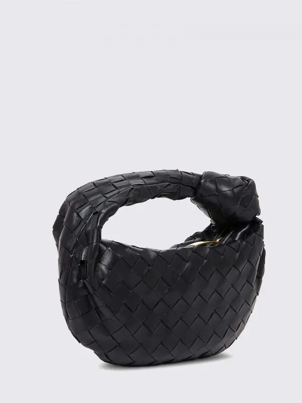Bottega Veneta Mini Jodie Woven Nappa Bag - Black