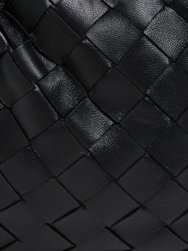 Bottega Veneta Mini Jodie Woven Nappa Bag - Black