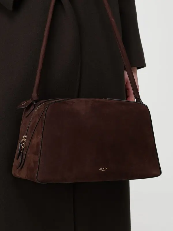 ALAIA Le Bouledogue Nubuck Bag Alaia