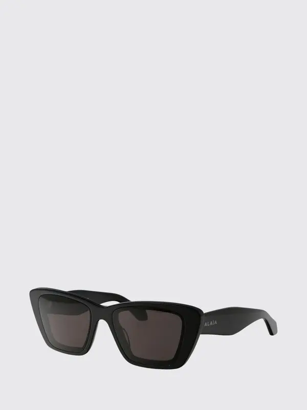 ALAIA Rectangular Cat-eye Sunglasses Alaia In Acetate With Lettering Logo