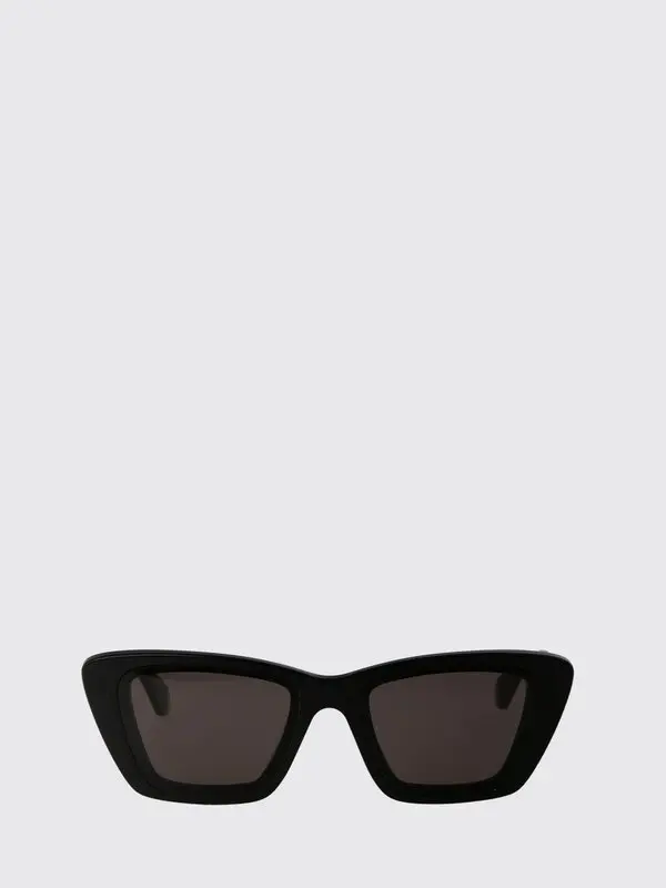 ALAIA Rectangular Cat-eye Sunglasses Alaia In Acetate With Lettering Logo