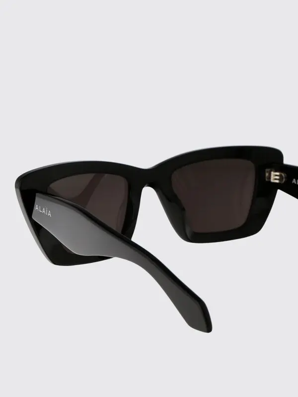 ALAIA Rectangular Cat-eye Sunglasses Alaia In Acetate With Lettering Logo