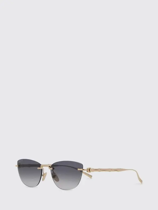 Gucci Cat Eye Metal Sunglasses - Gold
