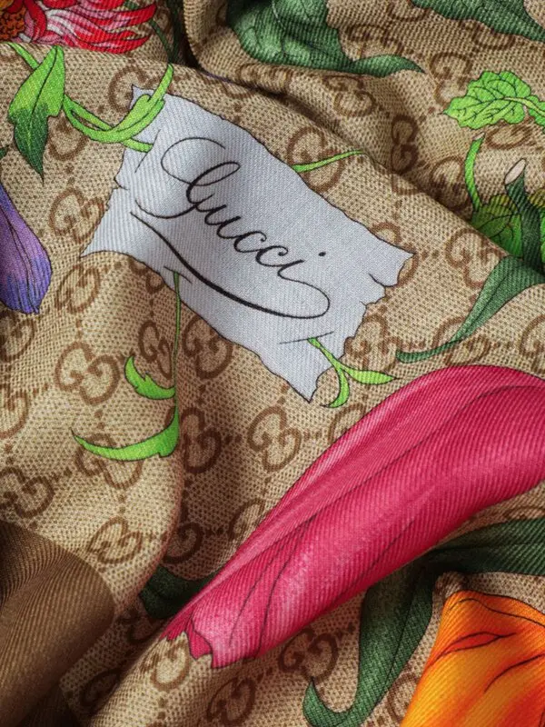 Gucci Scarf - Brown