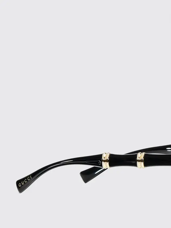 Gucci Bamboo Effect Acetate Sunglasses