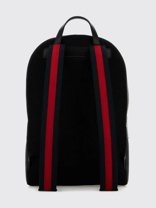 Gucci Gg Supreme Monogram Backpack With Adjustable Straps