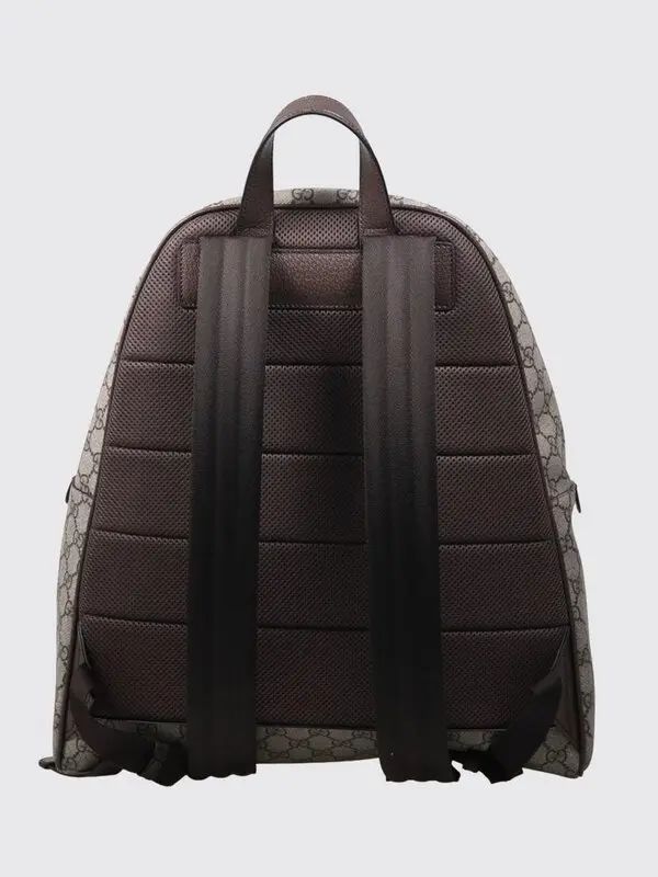 Gucci Ophidia Gg Supreme Monogram Backpack - Cream