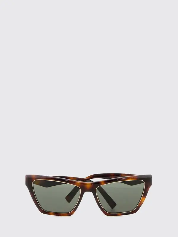 Saint Laurent Tortoiseshell Cat Eye Sunglasses - Gold