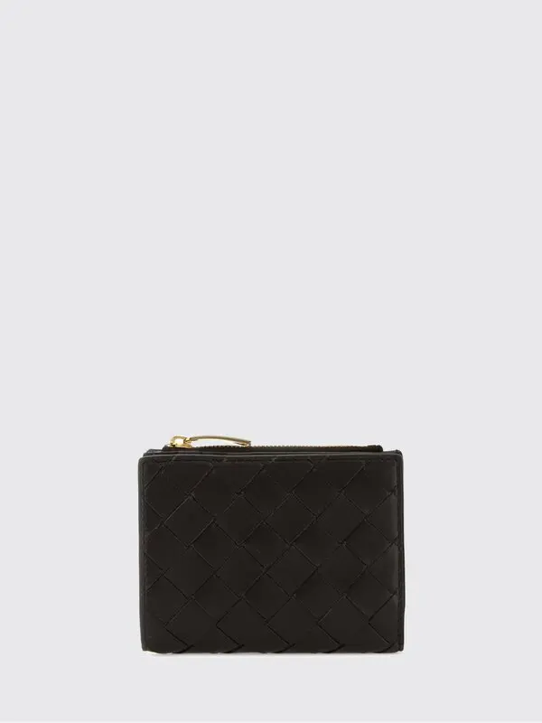 Bottega Veneta Intrecciato Calfskin Bifold Wallet - Brown