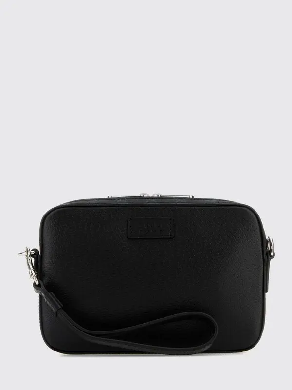 Gucci Embossed Calfskin Camera Bag With Logo And Removable Strap