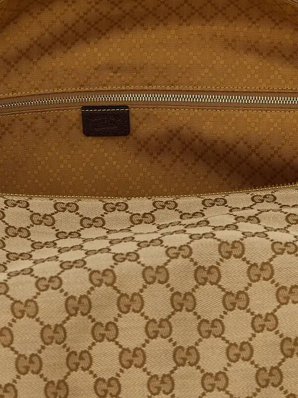 Gucci Large Brera Gg Monogram Jacquard Fabric Shoulder Bag