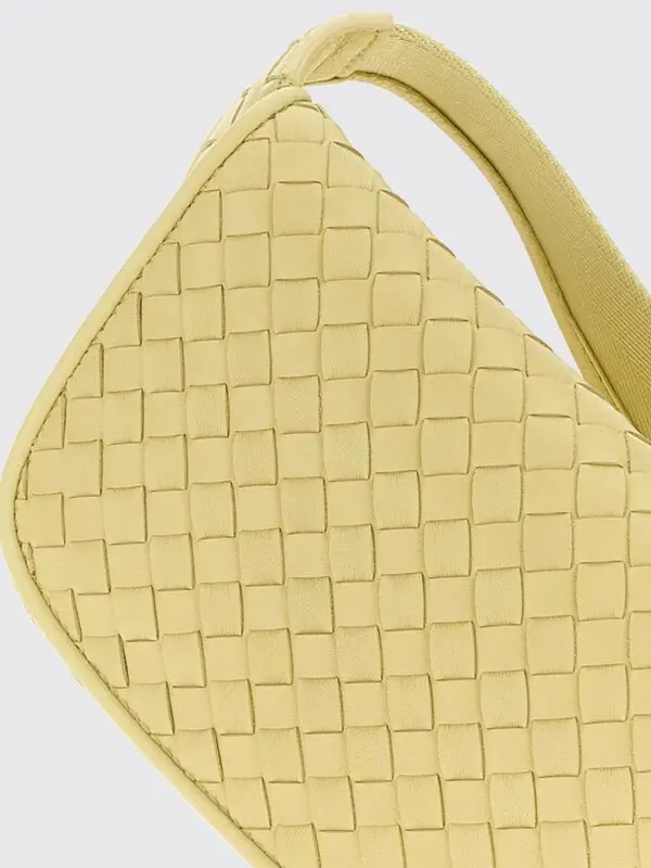 Bottega Veneta Intrecciato Lambskin Belt Bag - White
