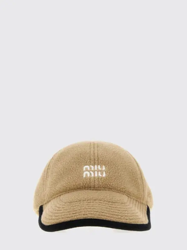 Miu Miu Fleece Baseball Cap