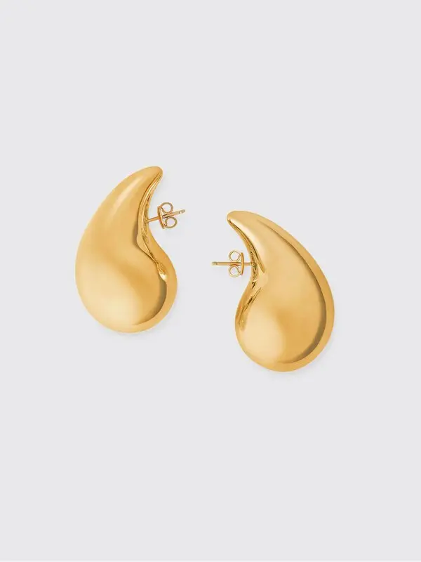Bottega Veneta Drop Gold-plated Sterling Silver Earrings