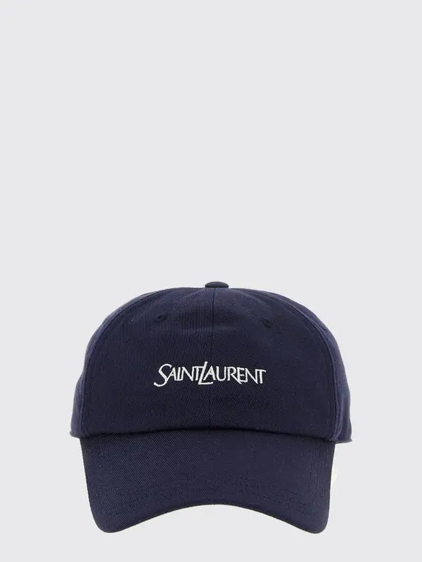 Saint Laurent Baseball Cap With Contrasting Logo