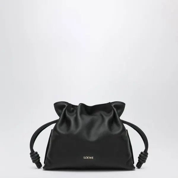 Loewe Flamenco Mini Clutch Bag - Black