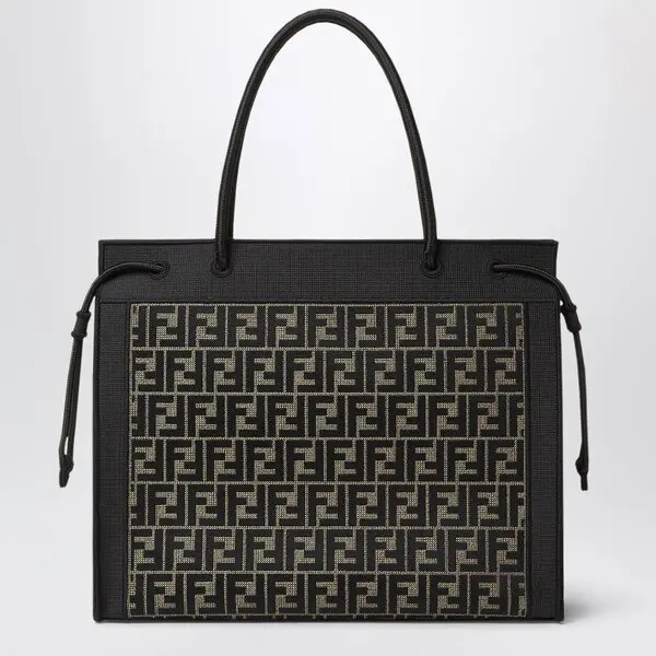 Fendi Magic Shopper Large In Ff-embroidered Fabric