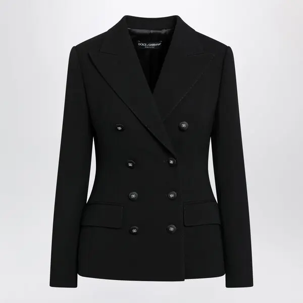 Dolce & Gabbana Virgin Wool Double-breasted Jacket