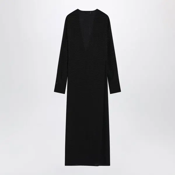 Fendi Jacquard Silk Long Dress
