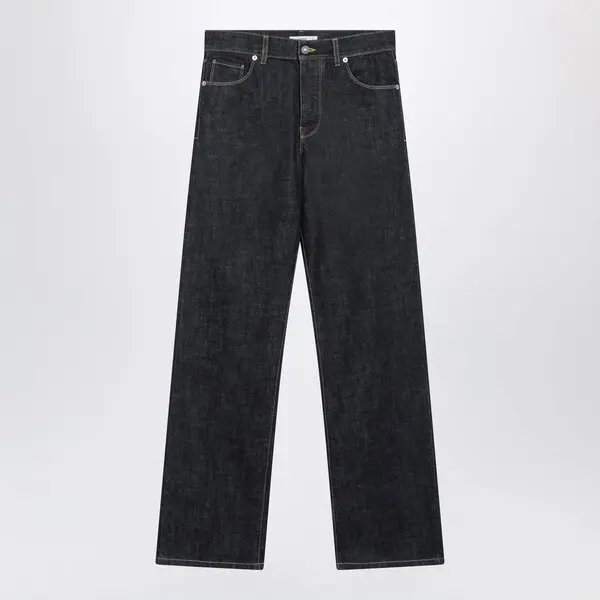 Fendi Faded Navy Denim Jeans - Blue